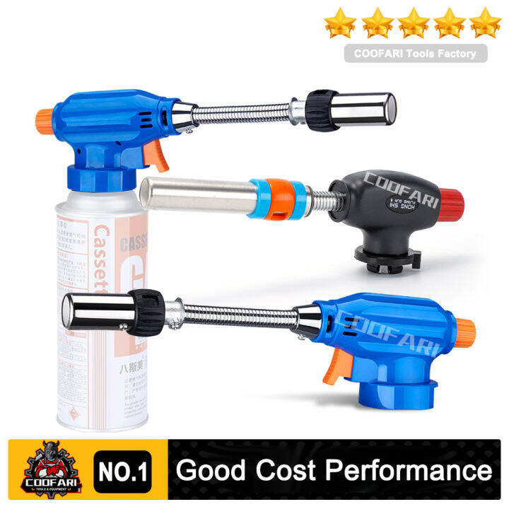 1300-Degree Portable Gas Flame Torch Barbecue Flamethrower for Cooking ...