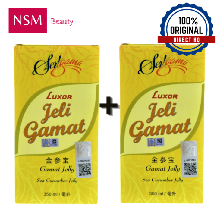 LUXOR JELI GAMAT 350ml X 2 BOTOL / LUXOR GAMAT JELLY 350ML X 2 BOTTLES ...