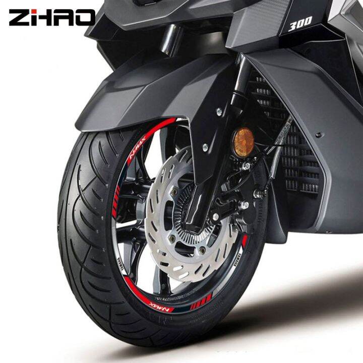 For YAMAHA nmax smax NVX155 motorcycle modified hub sticker waterproof ...