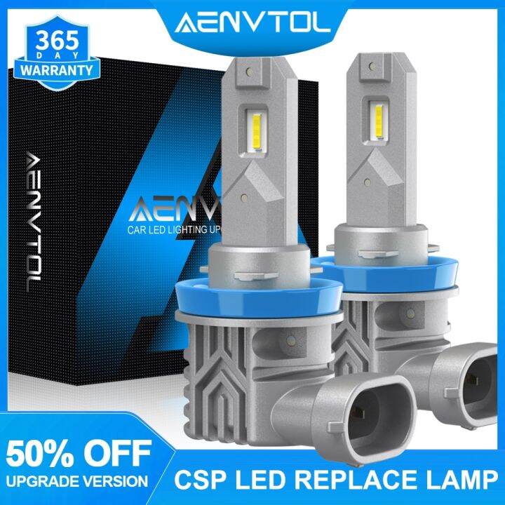 AENVTOL 2X Canbus H8 H9 H11 H16 JP LED Fog Light For BMW E87 E46 E90 E91 E92 F30 E60 F10 F11 X1 ...