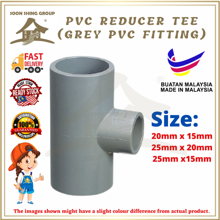 PVC REDUCER TEE (Grey Pvc Fitting) | Lazada