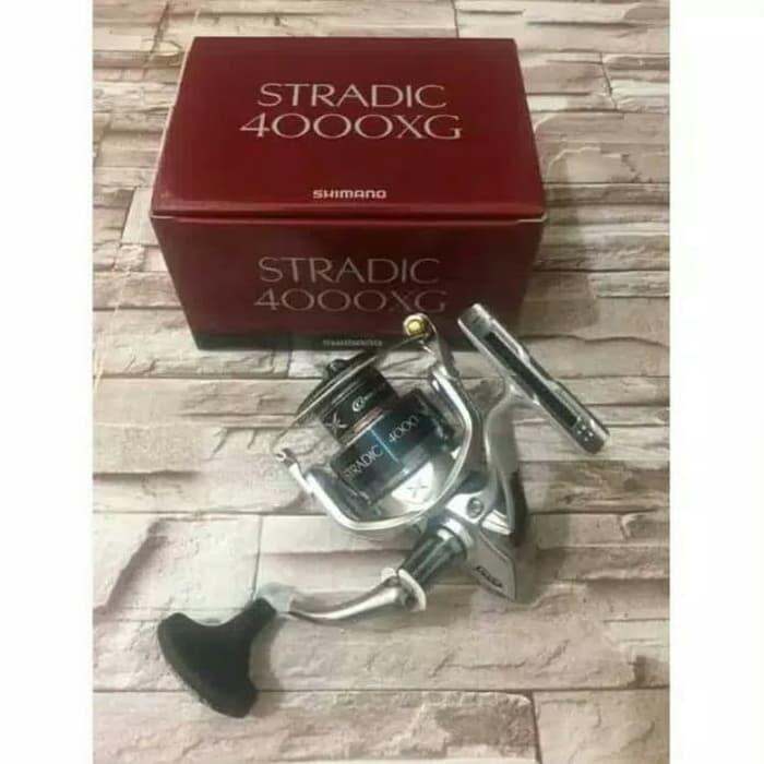Reel Shimano Stradic 4000 Xg Drag 11Kg Katrol Pancing 4000Xg Fk ...
