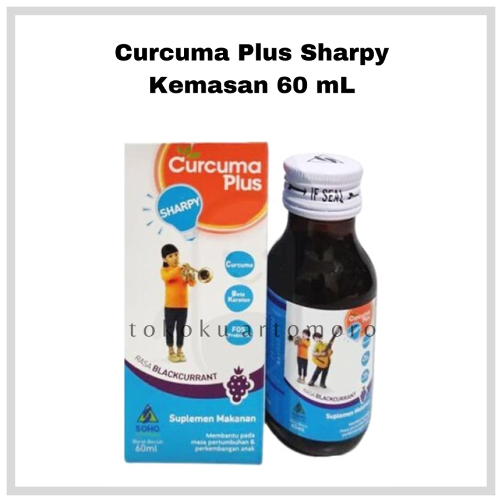 Curcuma Plus Sharpy Suplemen Tumbuh Kembang Anak Ekstrak Temulawak ...