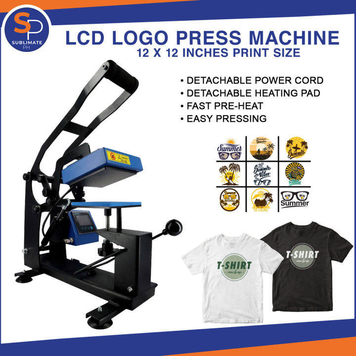 Sapphire LCD Logo Press Machine (Logo Press Machine / Heat Press for ...