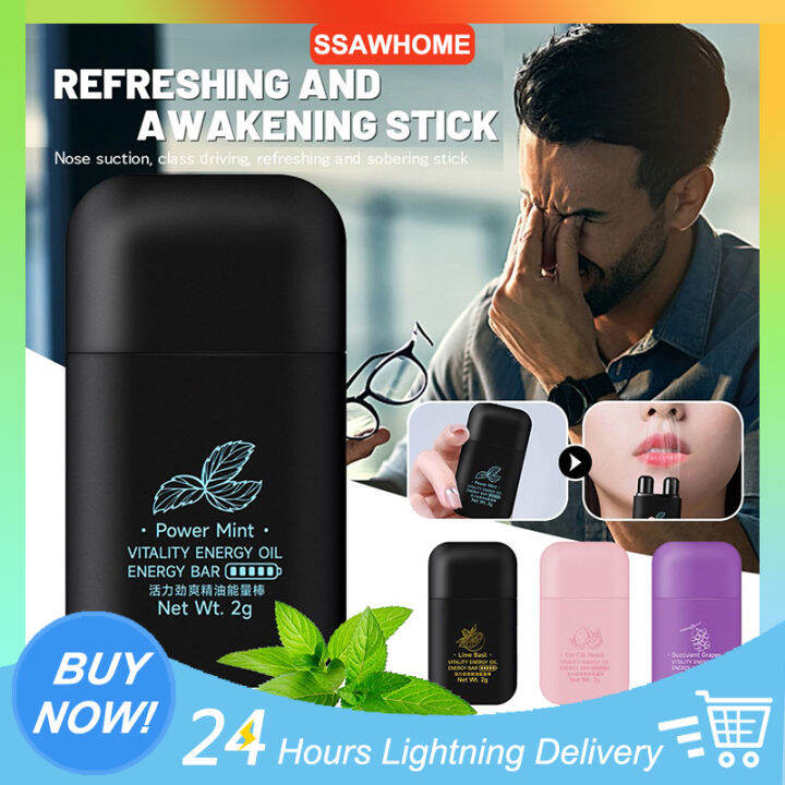 2024 New Cleansing Nasal Herbal Box Essential Double Hole Energy Bar ...