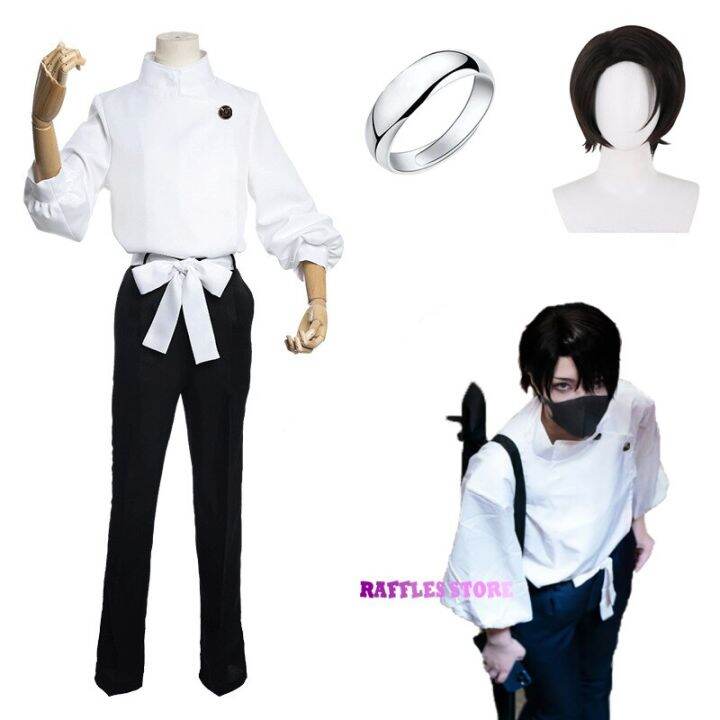 Okkotsu Yuta วิกชุดคอสเพลย์ผู้หญิง,คอสเพลย์อนิเมะ Jujutsu Kaisen ...
