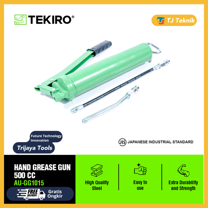TEKIRO HAND GREASE GUN 500 CC / POMPA GEMUK TANGAN / TOOLS - ALAT ...