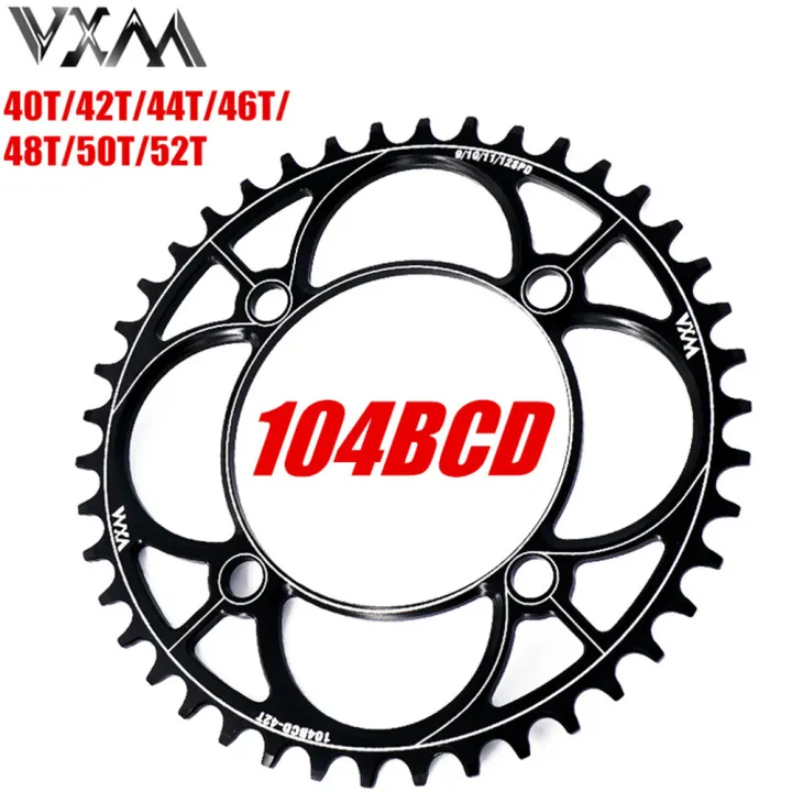 【Ready Stock】Original 42T/44T/46T/48T/50T/52T Mountain Bike Chainring ...