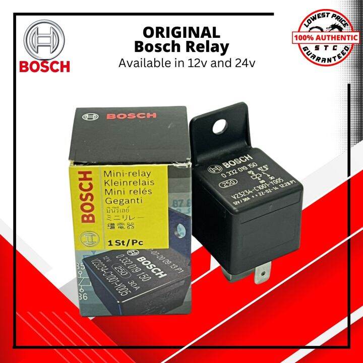 Authentic Bosch Relay 12v 24v | Lazada PH