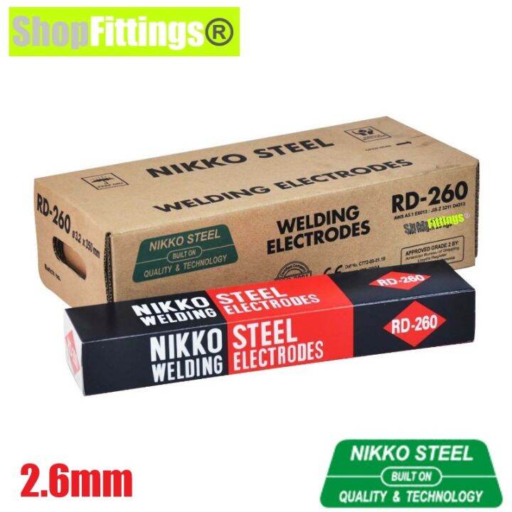Kawat Las Listrik 2.6 mm RD260 / E6013 Welding Electrodes Ø 2,6 x 350 mm X 1KG | Lazada Indonesia