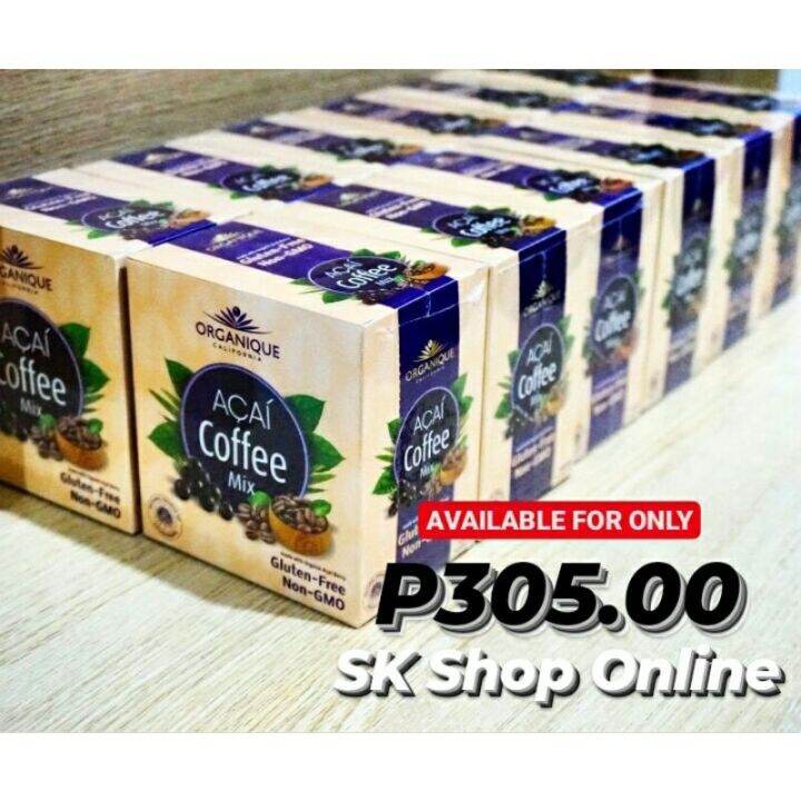 Acai Coffee Mix by Wellness Organique 10 x 15 g | Lazada PH