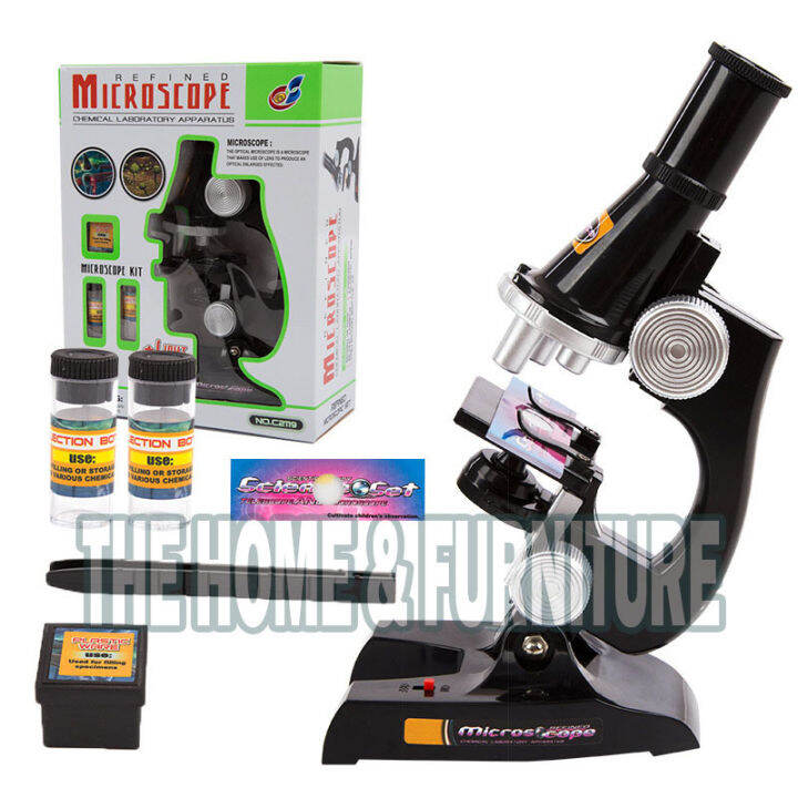 THE HOME Science Refined Microscope Chemical Laboratory Apparatus Kit ...