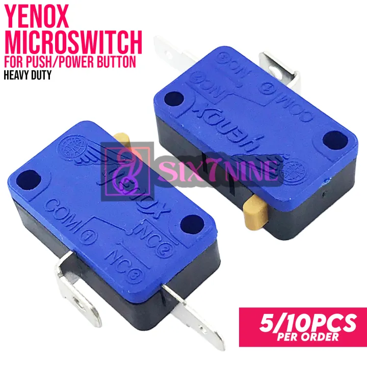 YENOX MICRO SWITCH FOR PUSH/ POWER BUTTON (PER 5PCS & 10PCS) | Lazada PH