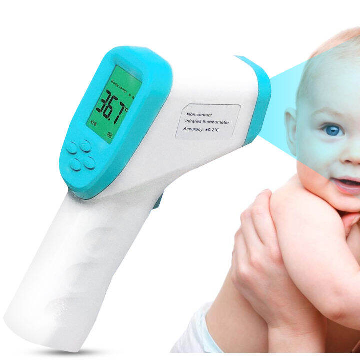Temperature gun infant adult laser temperature gun infrared thermometer ...
