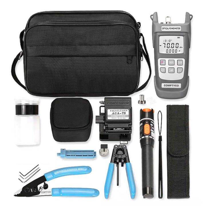 FTTH Fiber Optic Cold Shut Tool Kit Multifunctional Fiber Splicer ...