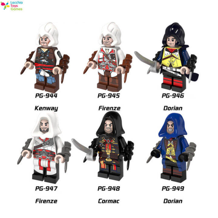 LT【Fast Delivery】Lego Assassins Creed Minifigures Building Blocks ...