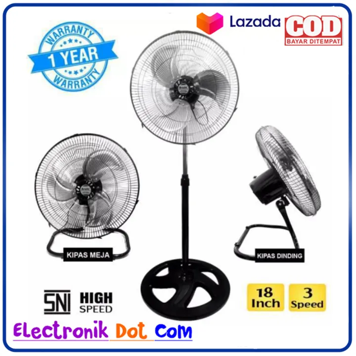 KIPAS ANGIN TORANDO ADVANCE TDS 18 - Angin Super kencang 18 inch ...