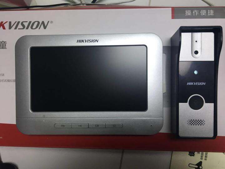 Hikvision visual doorbell home wired intercom access control villa ... Hikvision visual doorbell home wired intercom access control villa ...