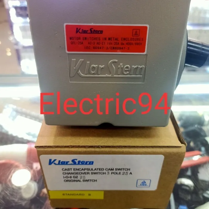 [READY] Cos Change Over Swicth 3 Pole 25A I-0-Ii Gz Klarstern - Alat ...