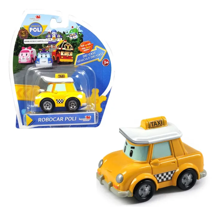 ROBOCAR POLI TRACKY DIECAST CAP รถโมเดลเหล็ก แคป รหัส SVR83175 | Lazada ...