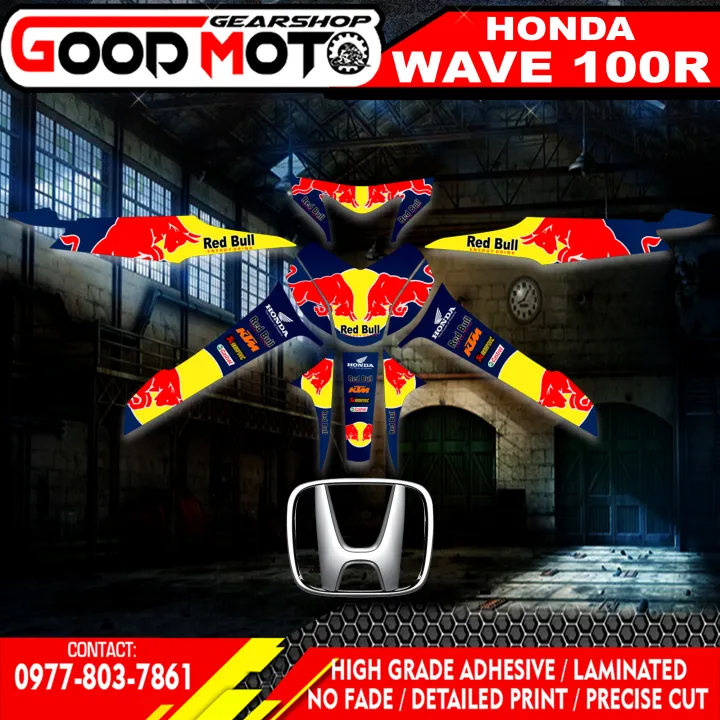 Honda Wave 100R Sticker Decals | Lazada PH