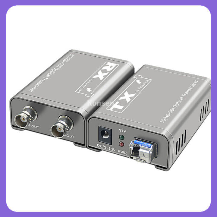 3G SDI Fiber Extender over LC Fiber Optical cable to 20Km 1080P HD SDI ...