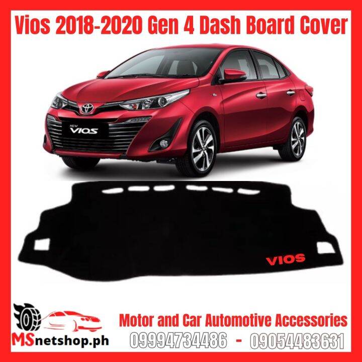 Dash Board Cover for All New Vios 2018-2020 Gen 4 Panel cover mat with ...