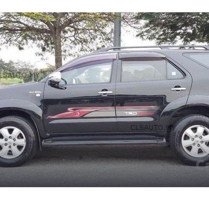Toyota Fortuner Body Sticker (TRD Sportivo) Design - 1 Set 2 Pcs | Lazada