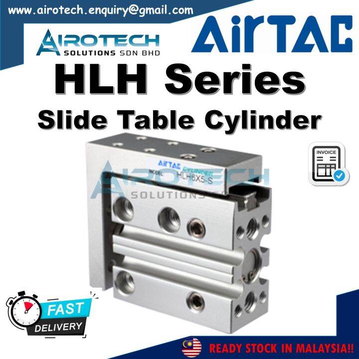 AirTAC HLH Series Slide Table Air Cylinder With Magnet *Invoice Provided | Lazada