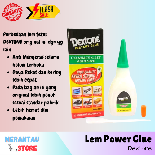 Lem Dextone Korea Lem Power Glue Lem Dextone Cair Clear Lem Dextone 5 ...