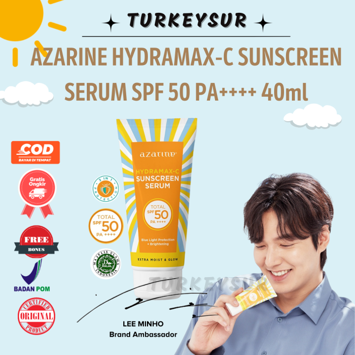 Azarine Hydramax-C Sunscreen Serum SPF50 PA++++ 40ml Azarine Azarin ...
