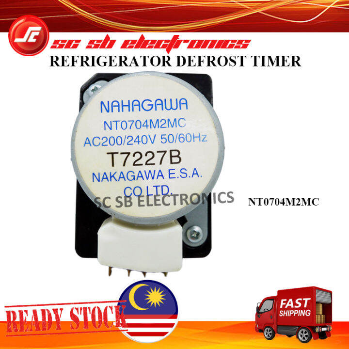 REFRIGERATOR DEFROST TIMER FREEZER FRIDGE - NT0704M2MC TIMER PETI SEJUK ...