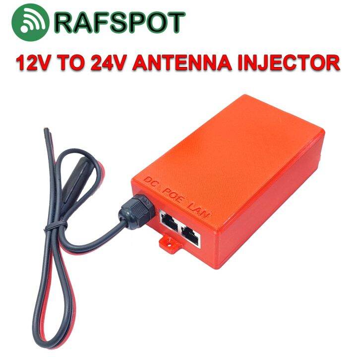 12V to 24V Antenna Injector Gigabit 1000M For Ubiquiti TPlink Mimosa 3D ...