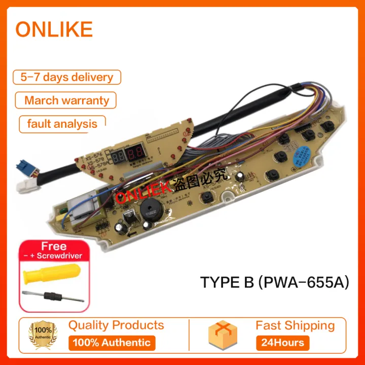 Pensonic PWA-655A Washing Machine PCB Board / 48-418 PWA-655 | Lazada