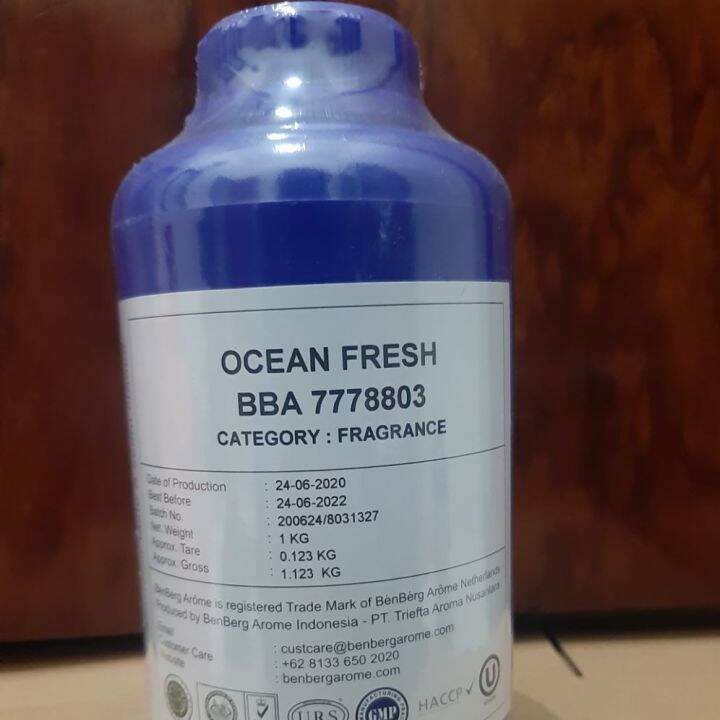 Benberg Arome Ocean Fresh parfum Laundry 1kg segel pabrik | Lazada ...