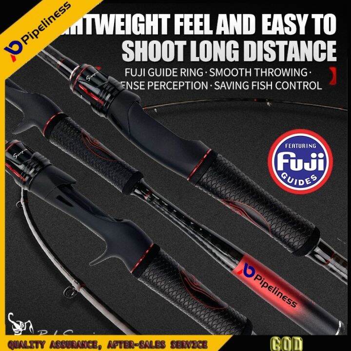 【COD】Pipeliness fishing rod Set M action ultra-sensitive/ conduction ...
