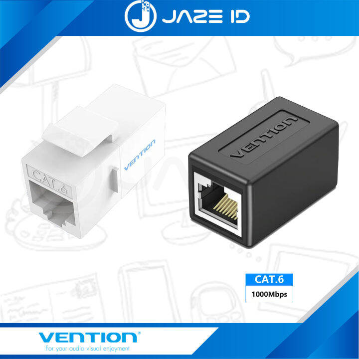 Vention Adapter Barrel Konektor RJ45 Cat6 Female to Female CAT 6 ...