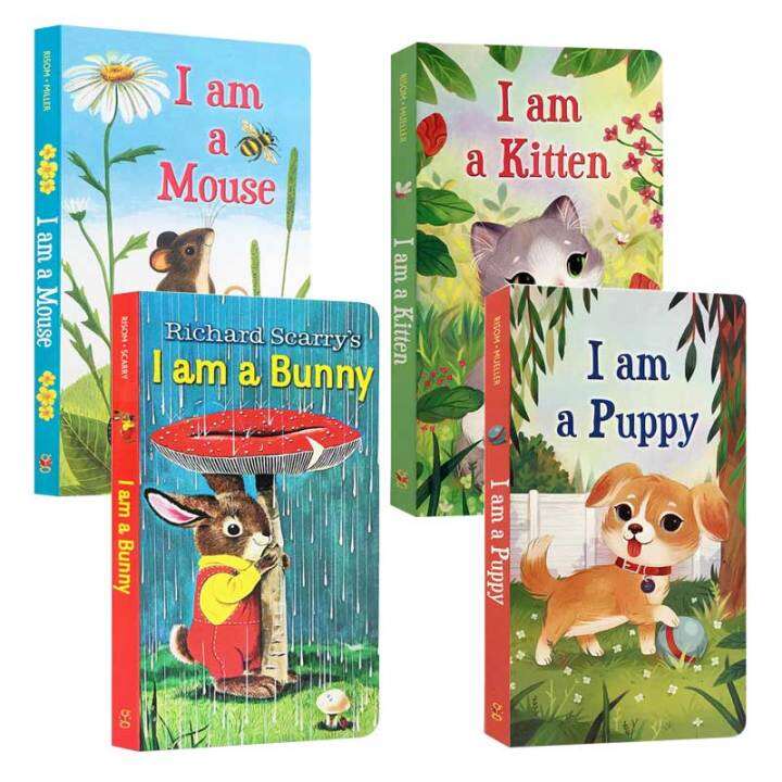 milu I am a bunny Kitten Puppy Mouse 4 ชิ้นฉันเป็นกระต่ายลูกแมวลูกสุนัข ...