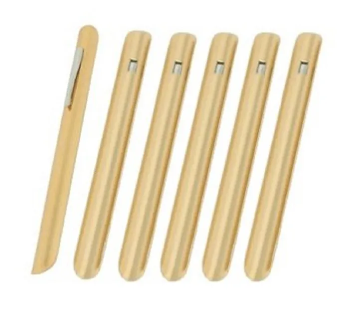 NEW, Restaurant Table Crumbers w/Pocket Clip, Gold-Finish Aluminum ...