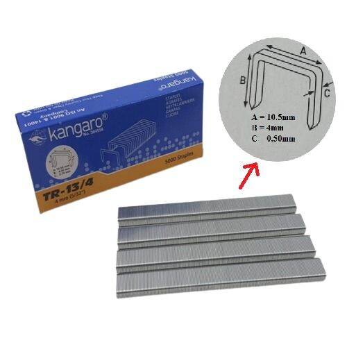 Isi Stapler Tembak /Isi Staples Guntacker / Isi Hekter TR 13/4 Kangaro ...