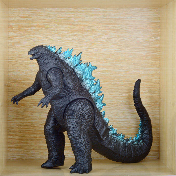 Large Godzilla toy hand-made monster king model Kedora movable doll ...