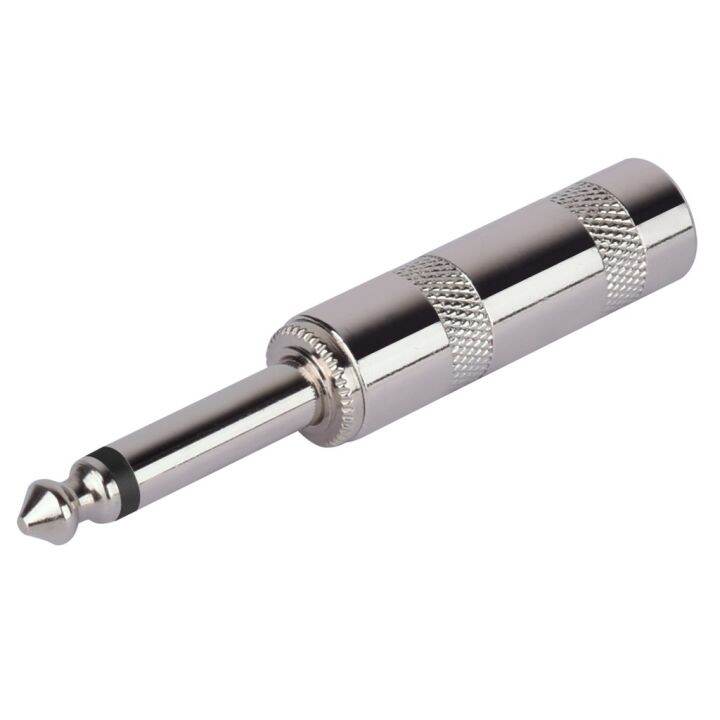 6.35mm 1/4" Plug Jack mono angle head Repair Audio Connector Solder ...