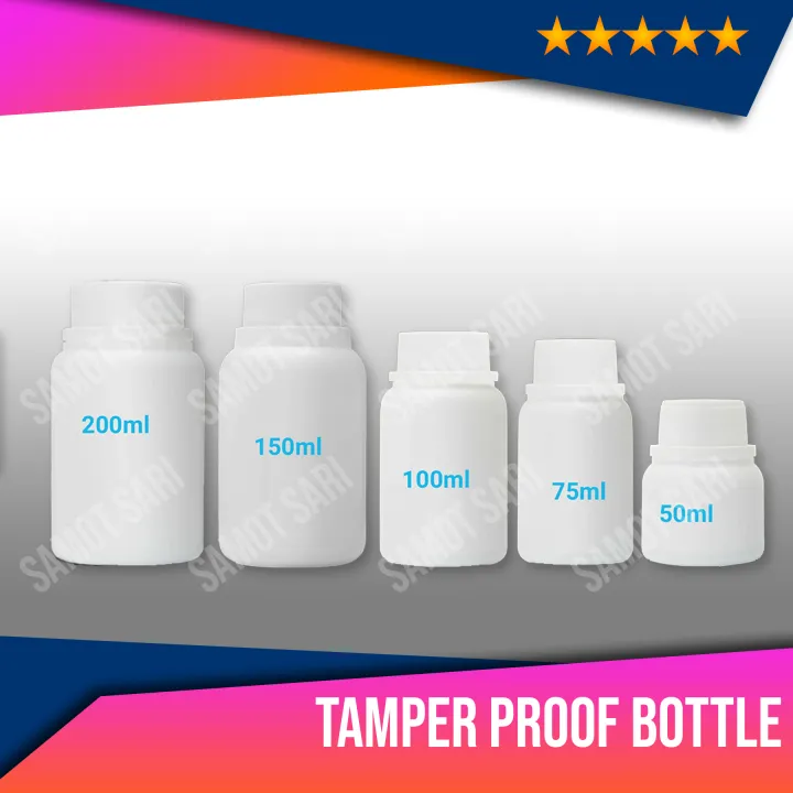 Plastic Medicine Bottle with Tamper-Proof 150 mL High Quality 150 mL ...