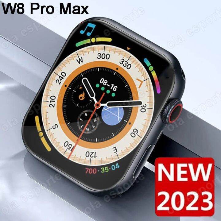 W8 Pro Max Smartwatch นาฬิกาผู้ชาย 2023 DIY วอลล์เปเปอร์ dial โทร ...