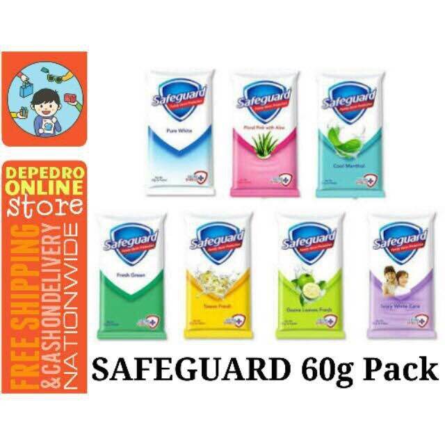 COD SAFEGUARD SOAP SACHET 60g | Lazada PH