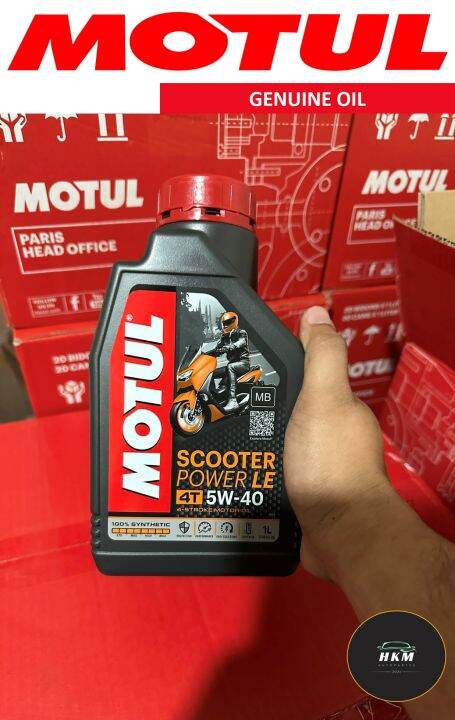 Motul Power LE 4T 5W40 100% FULLY SYNTHETIC | Lazada PH