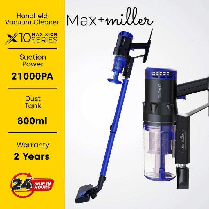 MAX + Miller Vacuum Cleaner 800W MAX XION Series X10 Handheld Vacuum ...