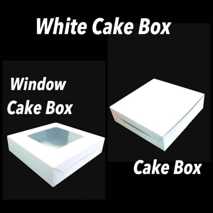 Whith Cake Box /Window Cake Box /Kotak Kuih Talam /Kota Kek /Pizze Box ...