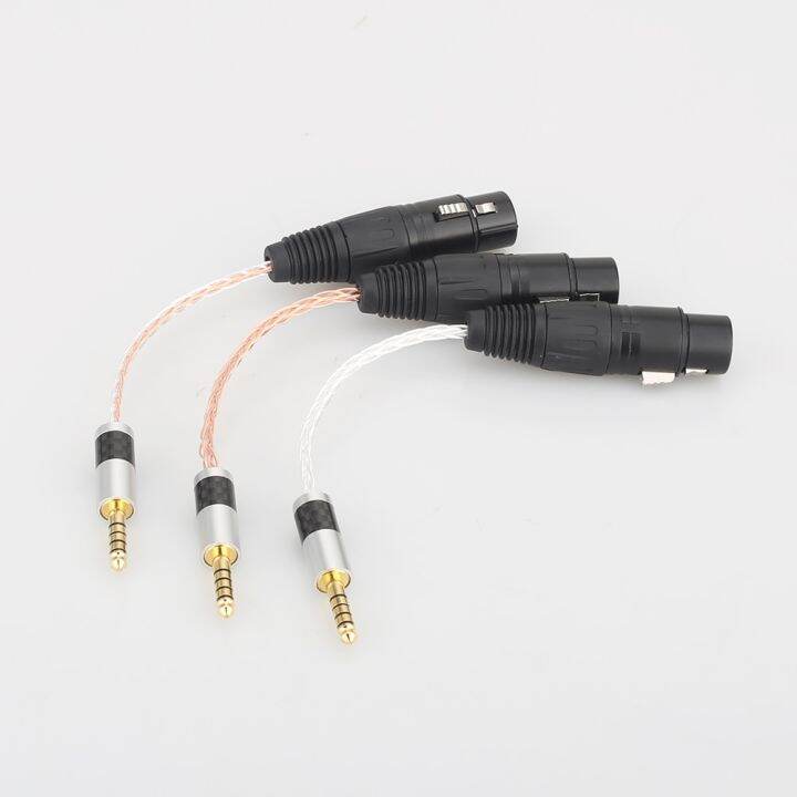 Audiocrast High Quality 4.4mm Balanced Male to 4-Pin XLR Female ...