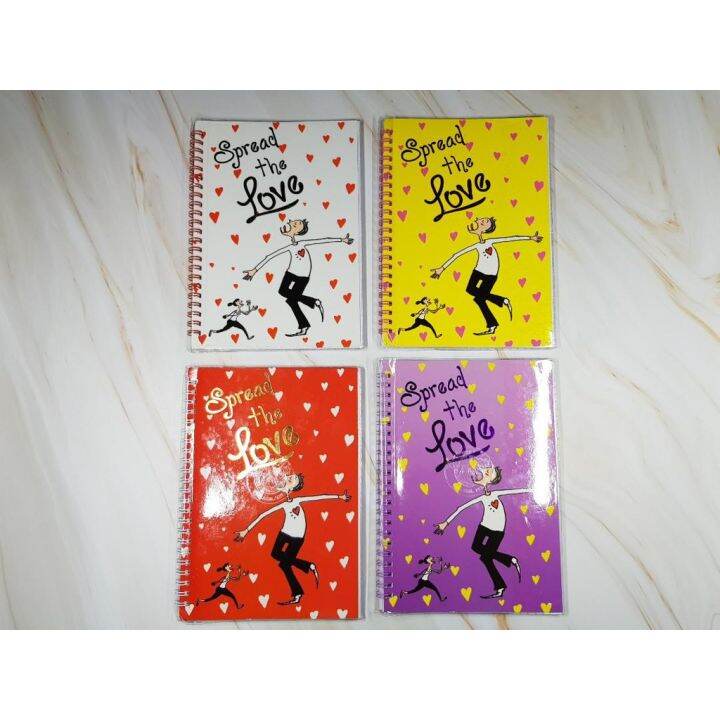 Cattleya Spiral Notebook One Tone Spread the Love (AA-001) | Lazada PH